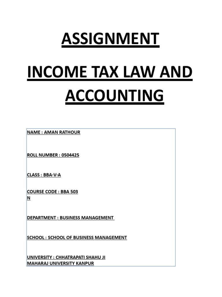 Income Tax Bba 5 Sem Question | PDF | Tax Deduction | Expense Income Tax Bba 5 Sem Question | PDF | Tax Deduction | Expense