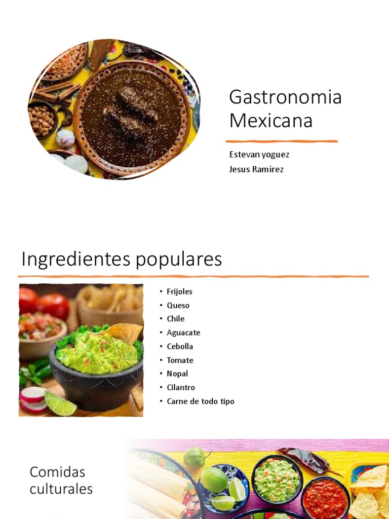 Delicias de la Gastronomía Mexicana | PDF | Cocina mexicana | Taco