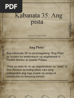 El Filibusterismo Kabanata 38 Buod, Mga Tauhan, A | PDF