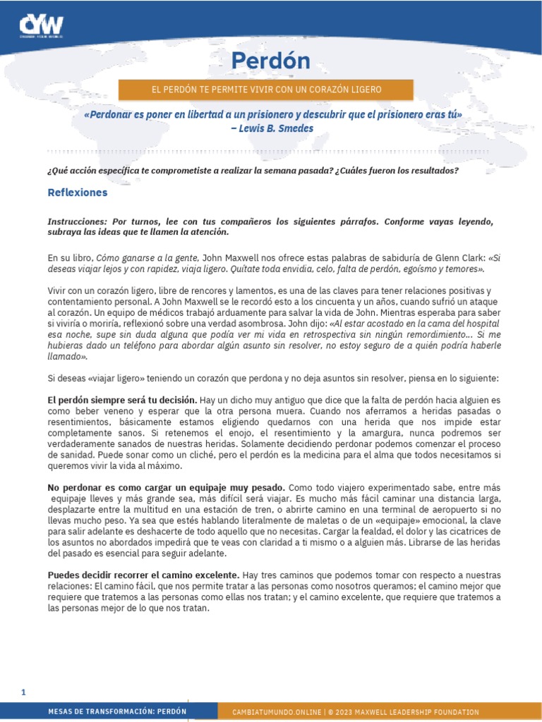 5 Perdon | PDF | Perdón