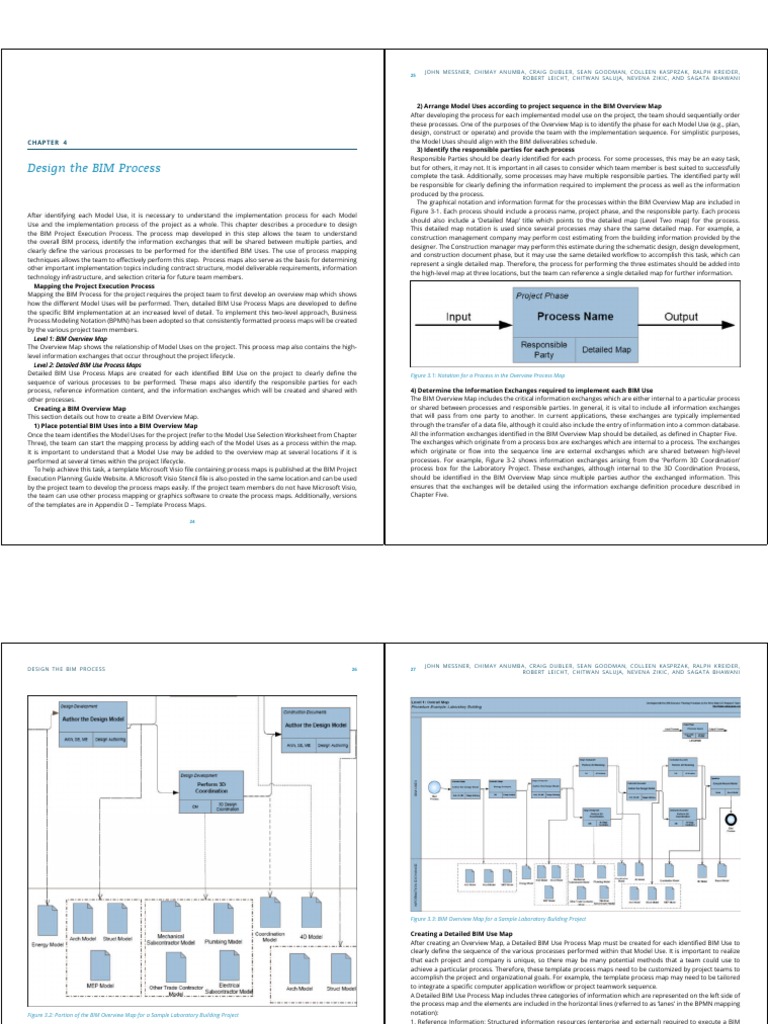 Ch04 - Design The BIM Process | PDF | Building Information Modeling | Information