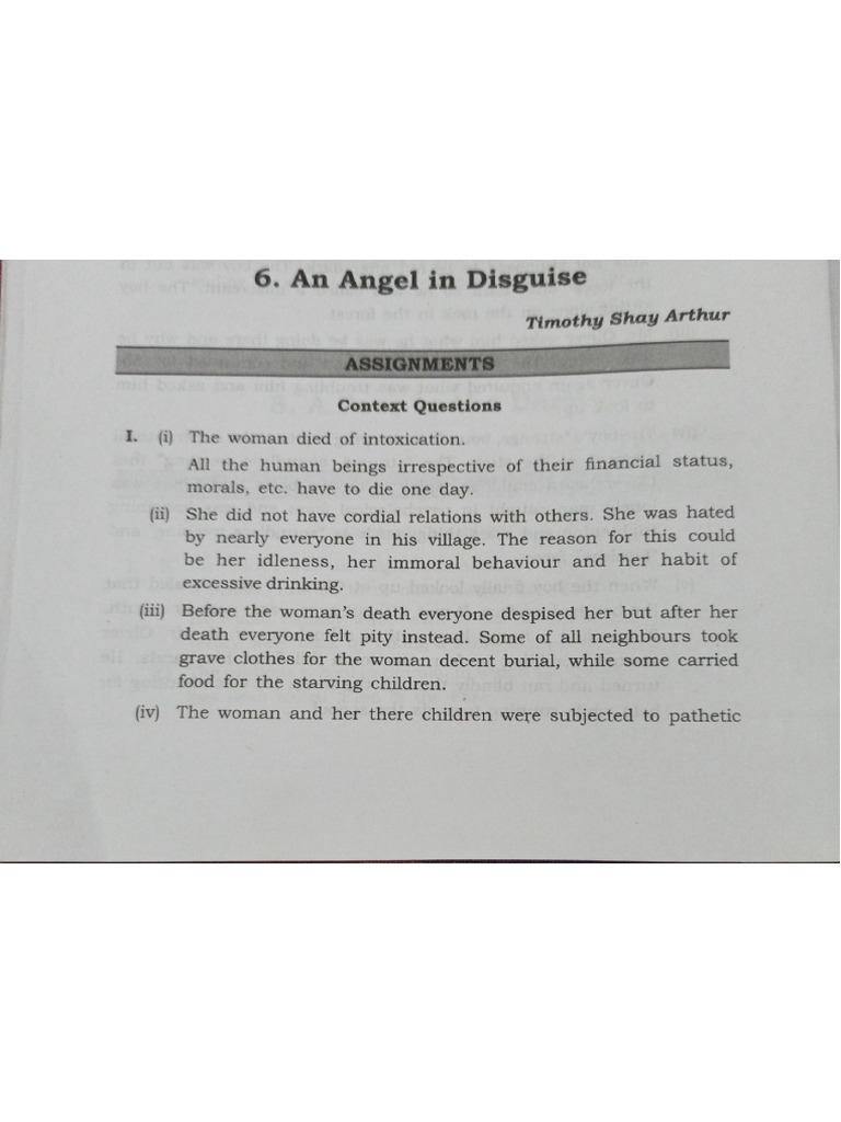 An Angel in Disguise | PDF