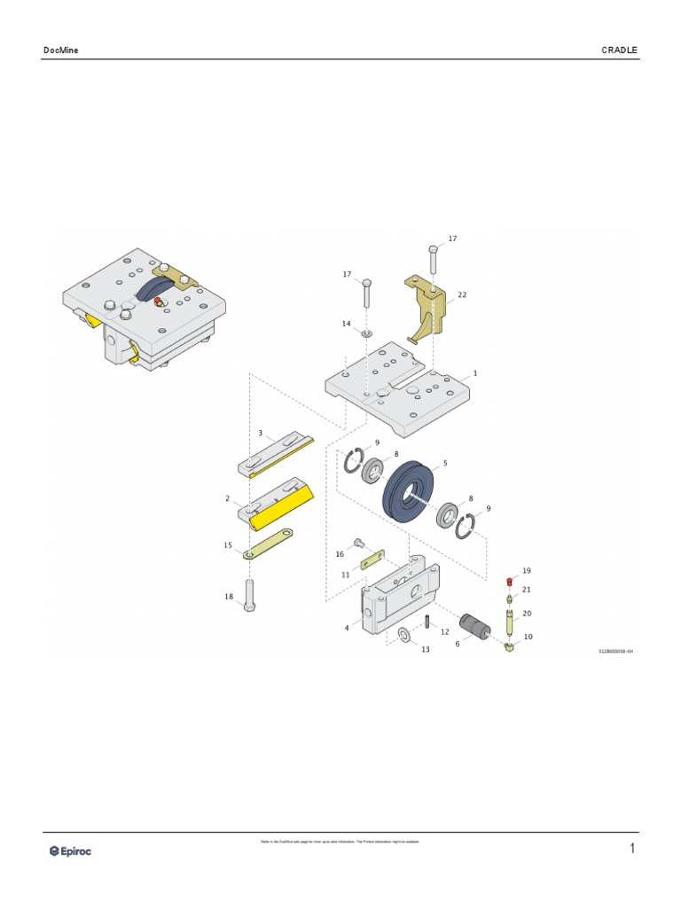 CRADLE Assembly Parts List | PDF | Manufactured Goods | Mechanical ...