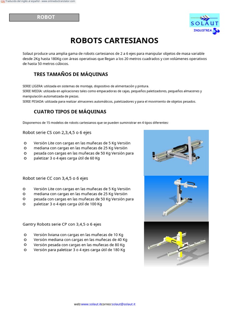 Cartesian_robots.en.es | PDF | Eje | Sistema de coordenadas Cartesianas