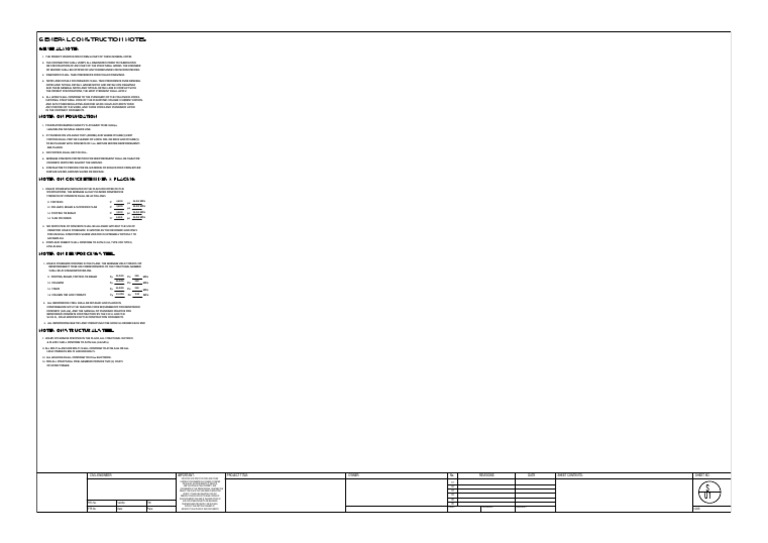Structural Template A3 Size | PDF | Concrete | Structural Steel