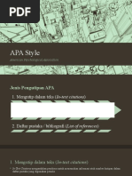 Panduan Sitasi APA Style Edisi 7 | PDF