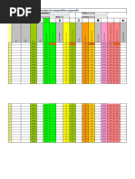 YoYo IR1 Test Reference Table PDF | PDF | Sports Science | Physical ...
