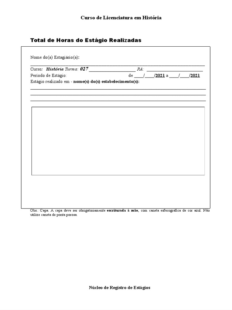 Detalhes do Estágio em História na EMEB Inês Prado | PDF | Pedagogia ...