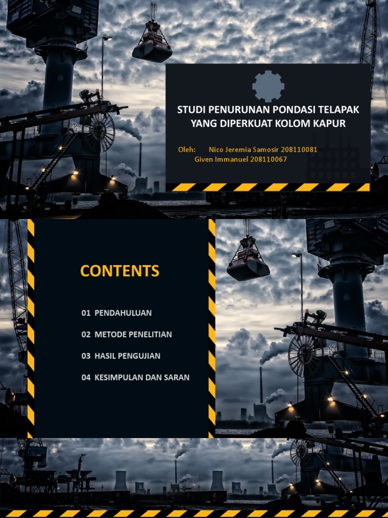 Presentasi Pondasi Dangkal | PDF