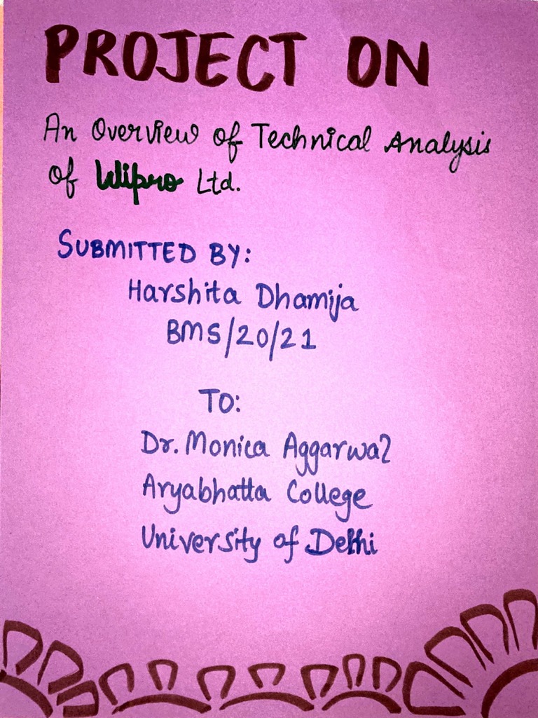 Wipro Technical Analysis | PDF