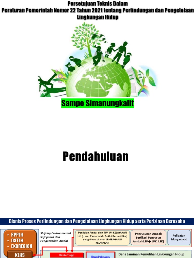 Persetujuan Teknis Pengelolaan Limbah | PDF