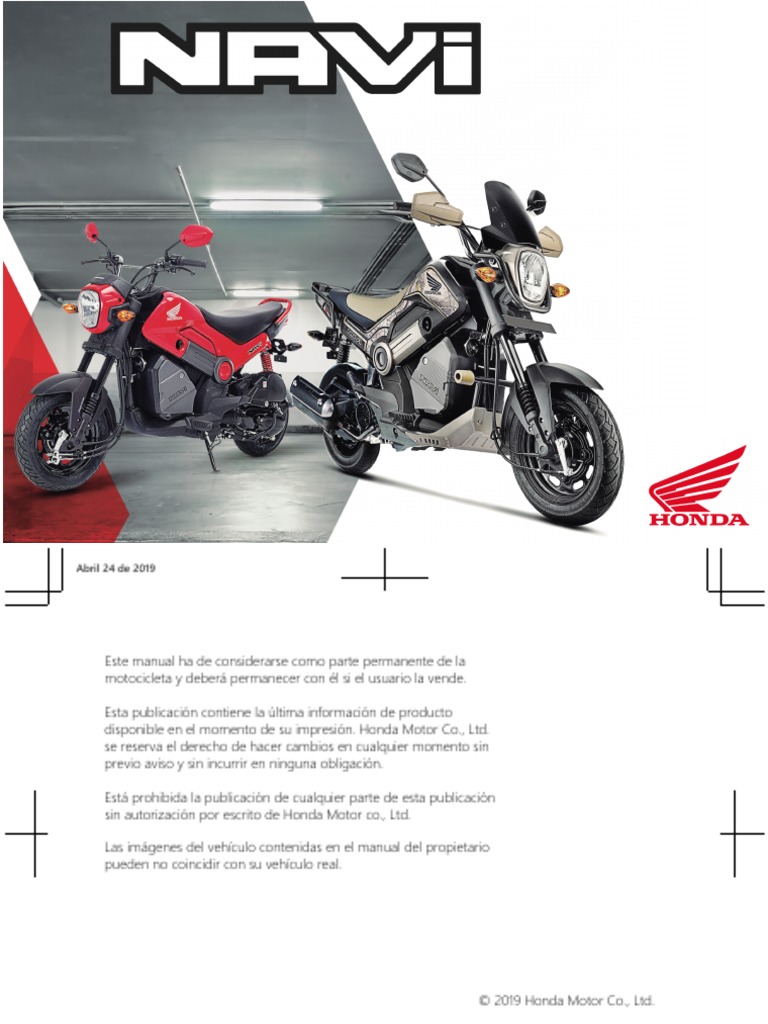 Manual Navi PDF | PDF | Motocicleta | Gasolina