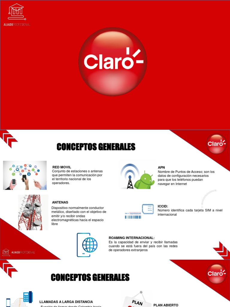 Presentacion Claro Virtual | PDF | Teléfonos móviles