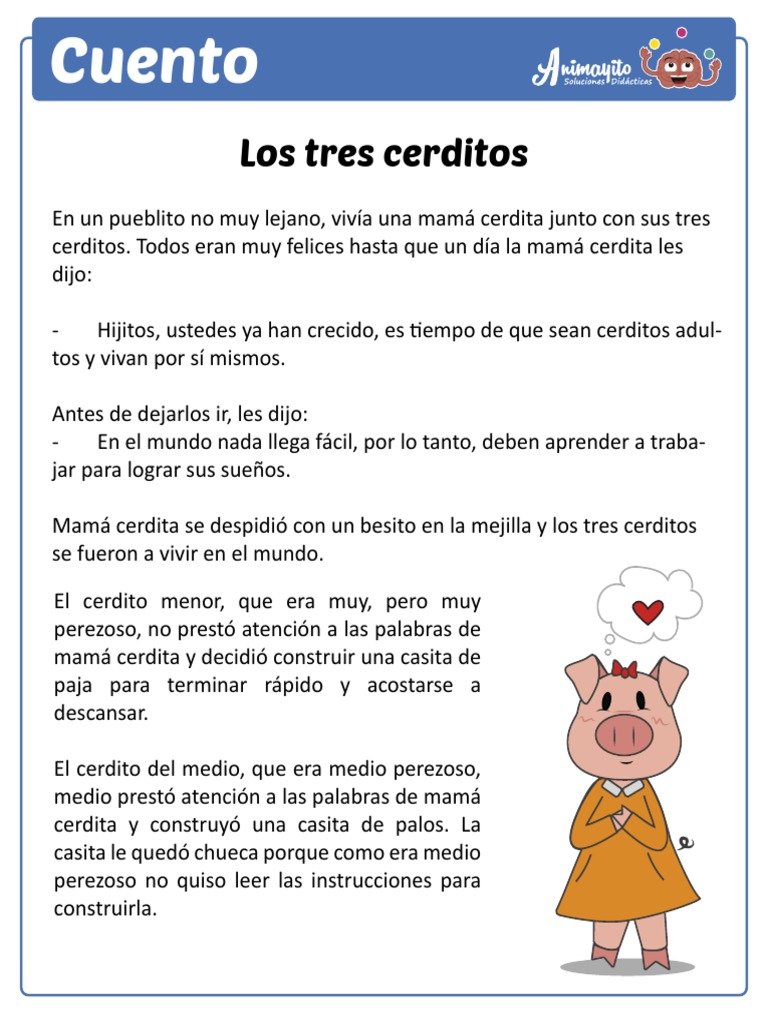 3 Cerditos 1 PDF | PDF