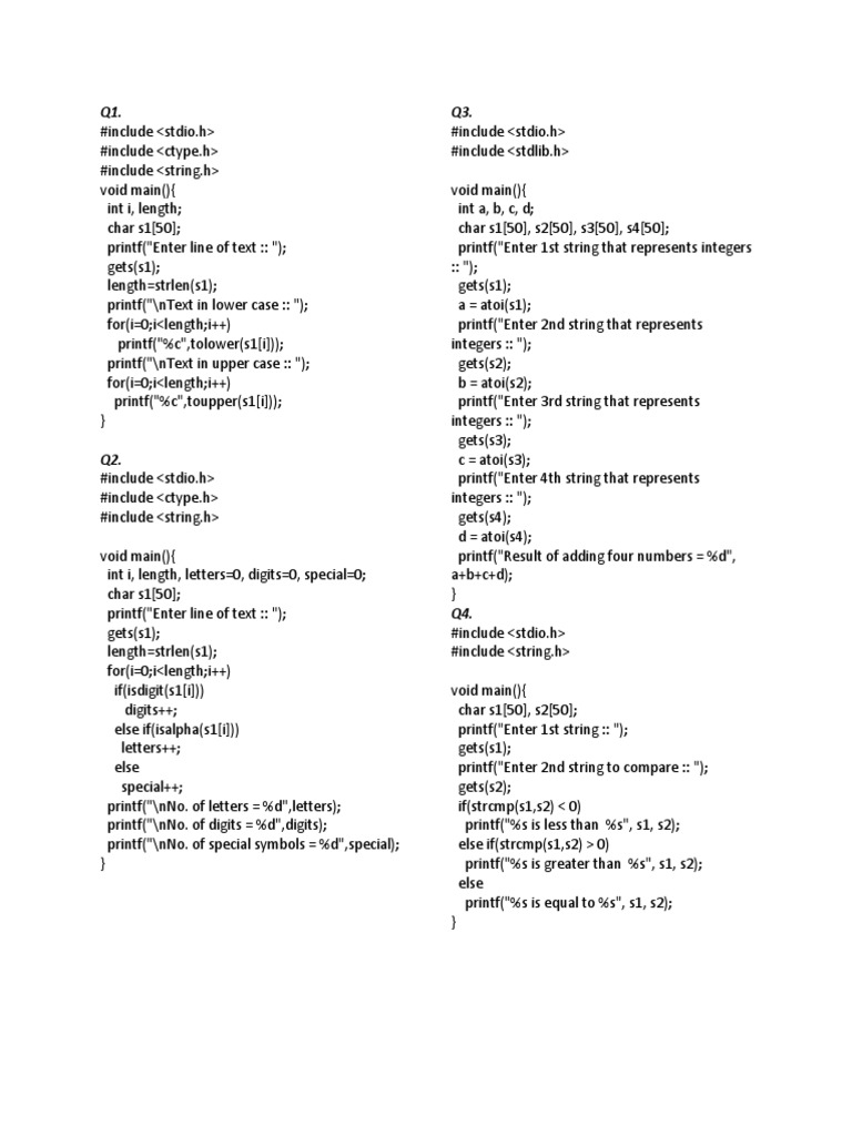 Lab 7 Solution Pdf Computer Programming Computing 2009