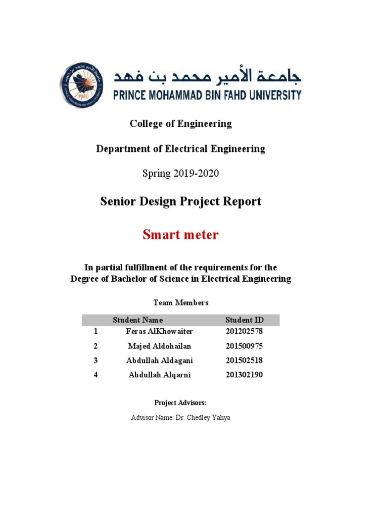 Smart Meter Report PDF | PDF | Technology & Engineering