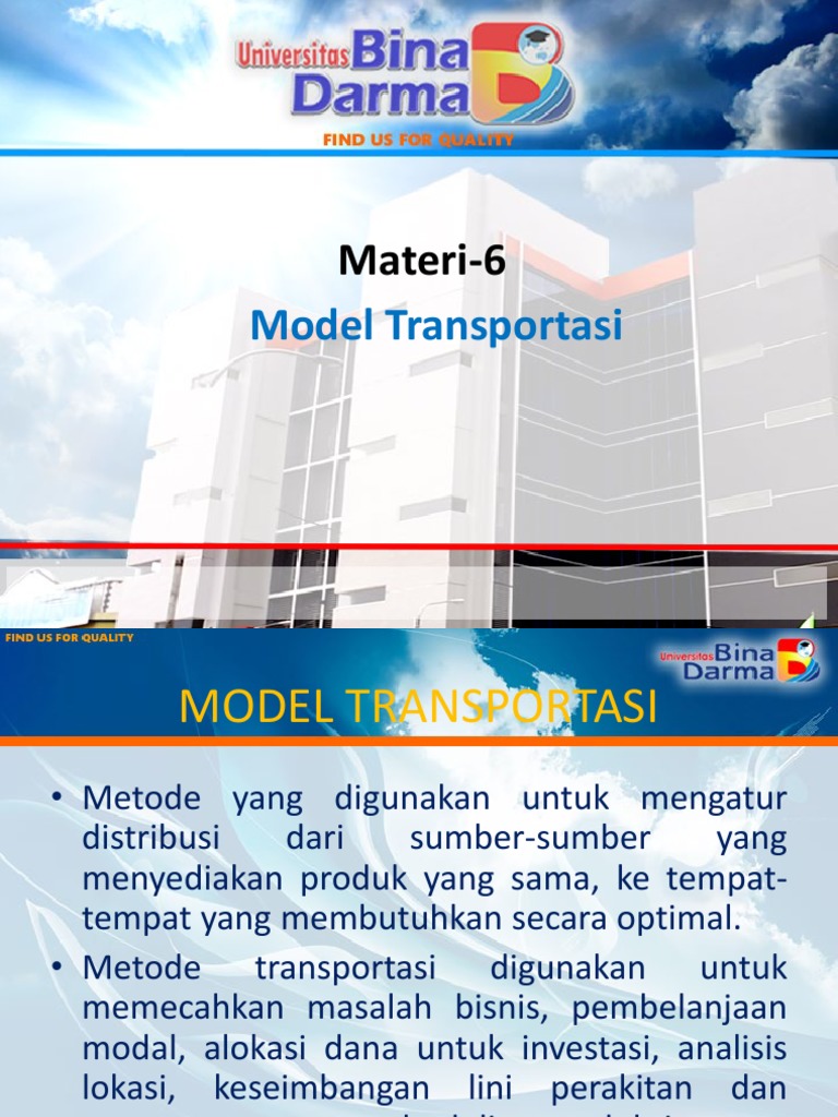 Materi-6 Riset Operasional | PDF