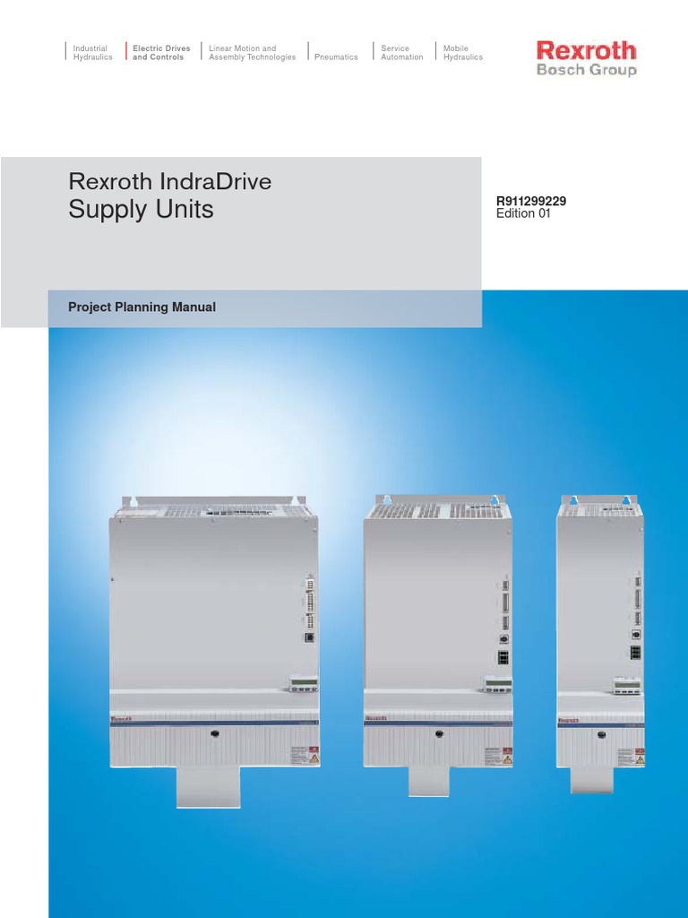 Rexroth Indradrive Hmv011ew0030 | PDF | Power Supply | Safety
