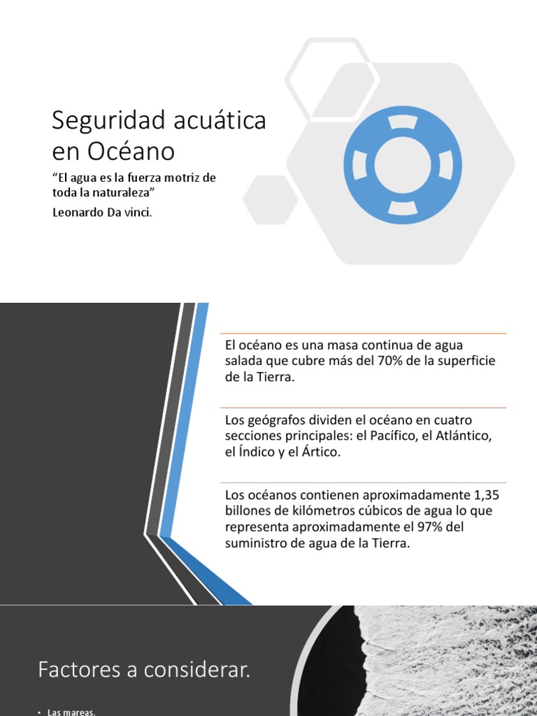 Seguridad Acuática en Oceano | PDF | Mar | Marea