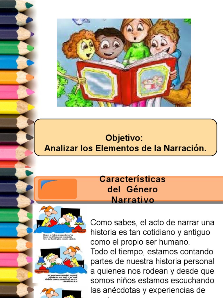 Elementos de La Narración | PDF