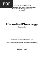 Taa Language | PDF | Phonology | Phonetics