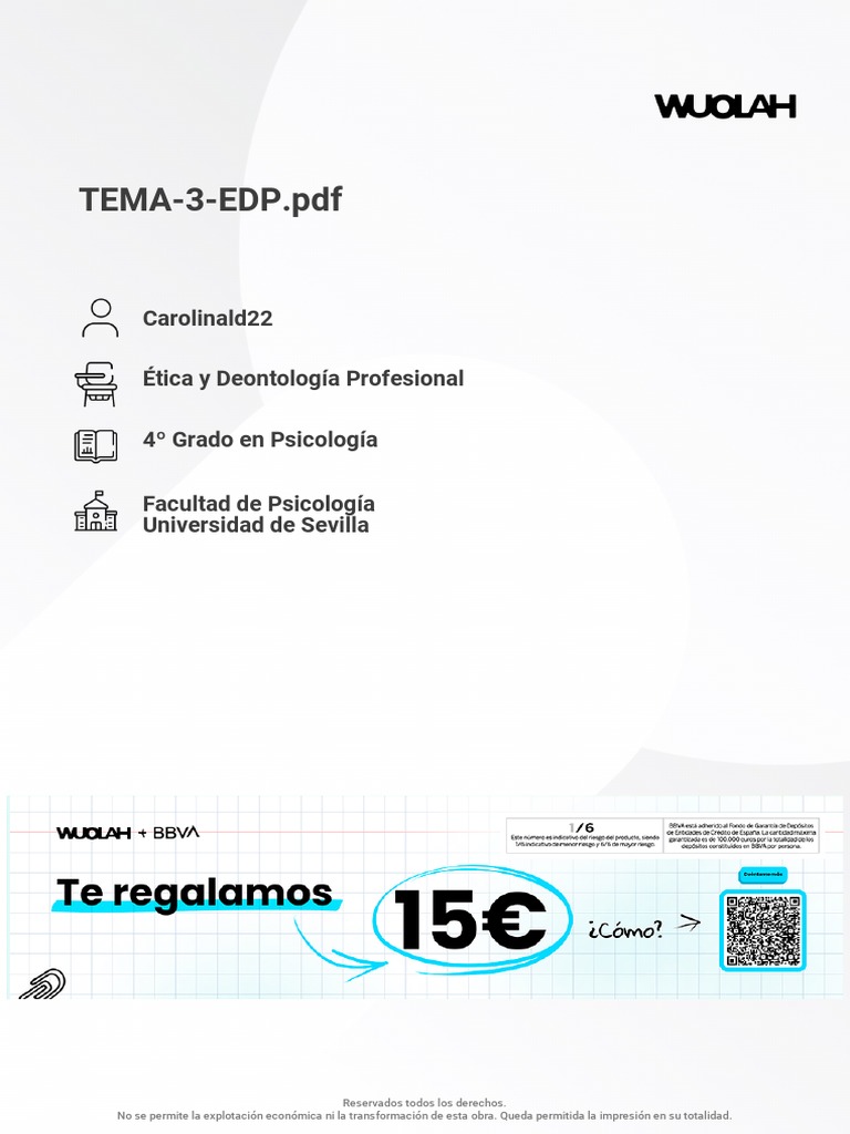 Free TEMA 3 EDP | Descargar gratis PDF | Psicoterapia | Trastorno mental