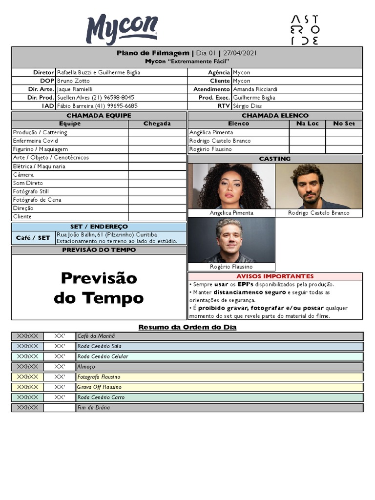 Ordem Do Dia Exemplo 2 | PDF