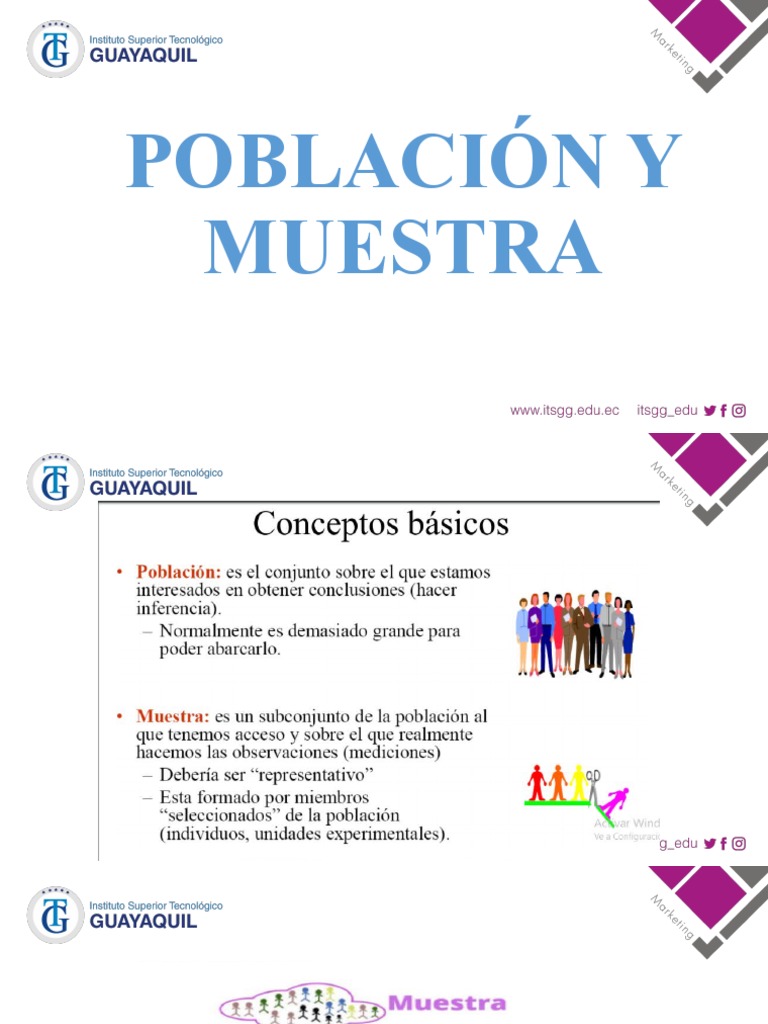 Diapositivas POBLACIÓN Y MUESTRA | PDF