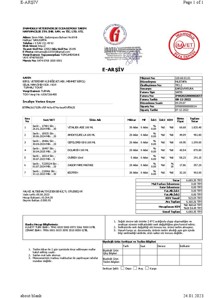Bi̇rol Vet PDF | PDF