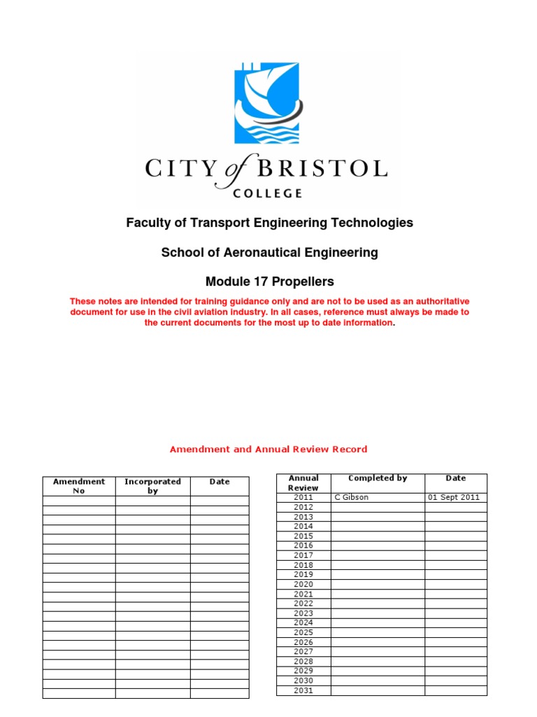 Module 17 | PDF | Propeller | Jet Engine
