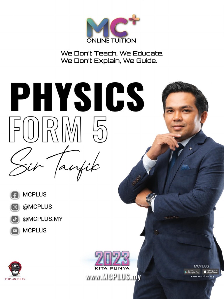 Form 5 Physics MR Taufik 07.04.2023 | PDF