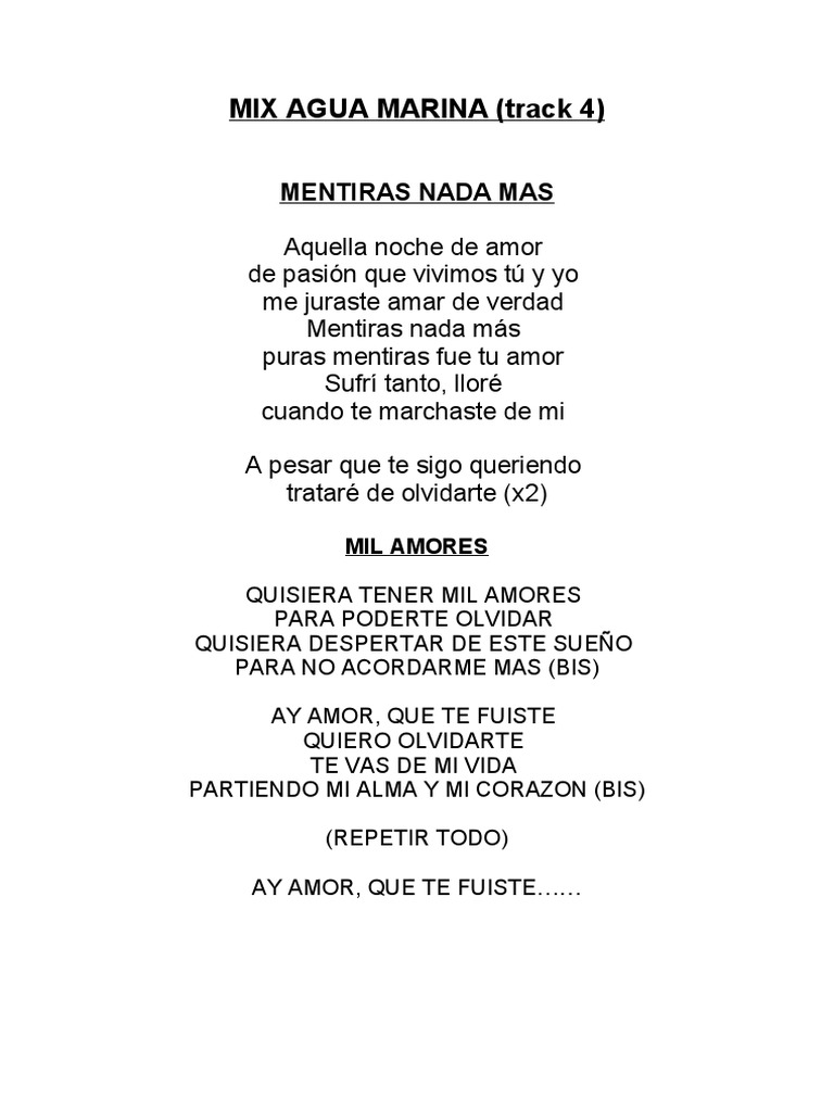 AGUA Marina 2017 | PDF | Amor | Las emociones