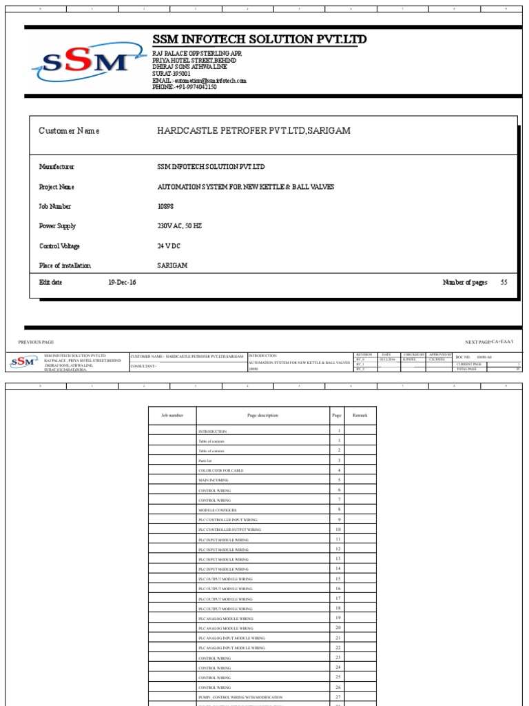 Automation System For New Kettle & Ball Valves PDF | PDF | Programmable Logic Controller ...