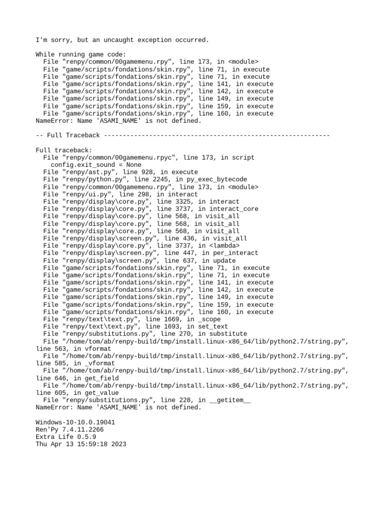 Traceback | Download Free PDF | Computing | Software Engineering