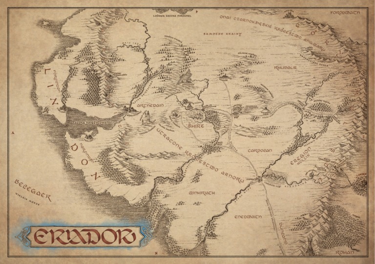 JP Mapa-Eriadoru | PDF