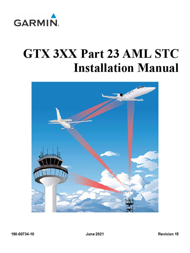 GTX 3XX Part 23 AML STC IM 190-00734-10 Rev. 15 PDF | PDF | License | Proprietary Software