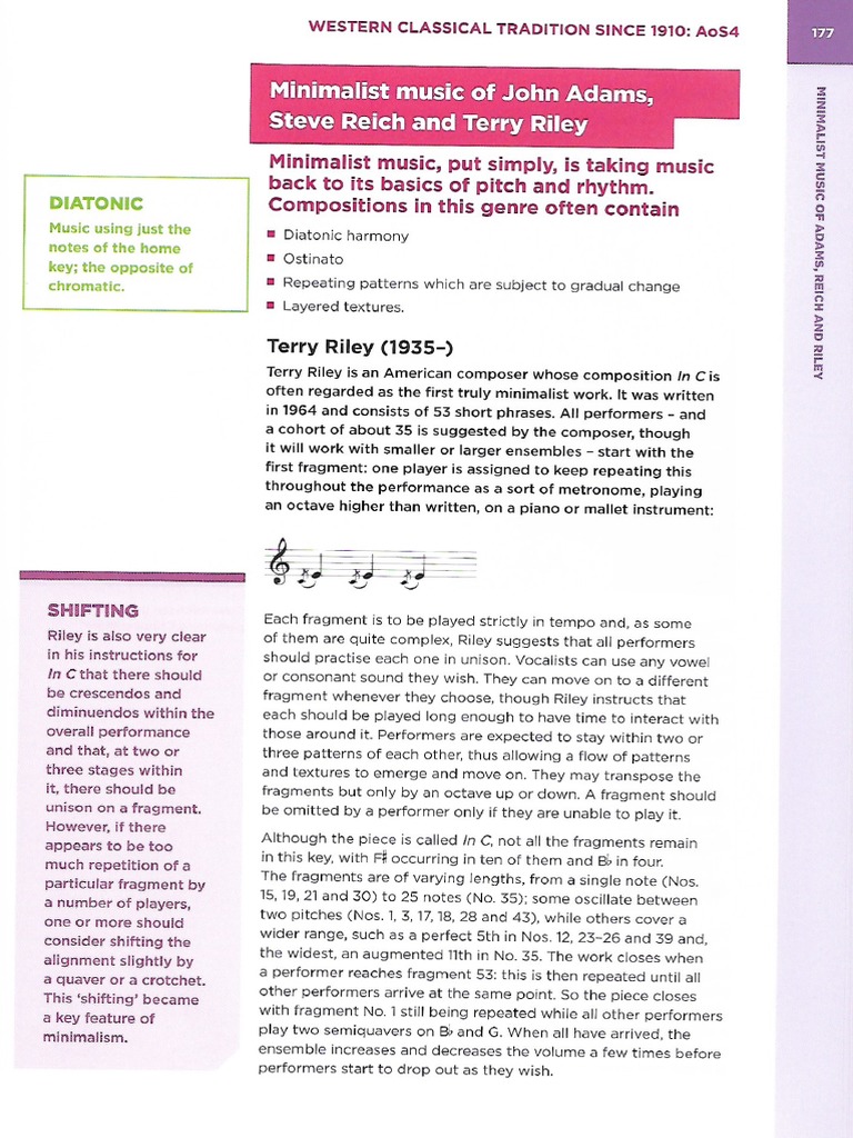 GCSE AoS 4 - Minimalism PDF | PDF