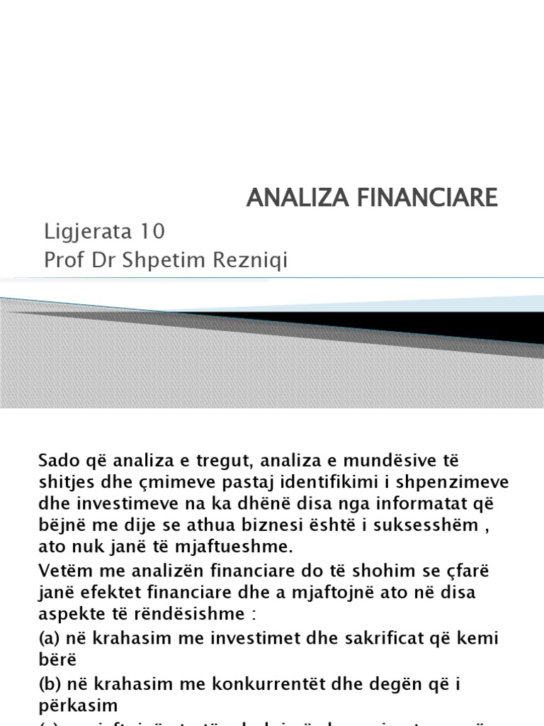 Java 10 Analiza Financiare | PDF