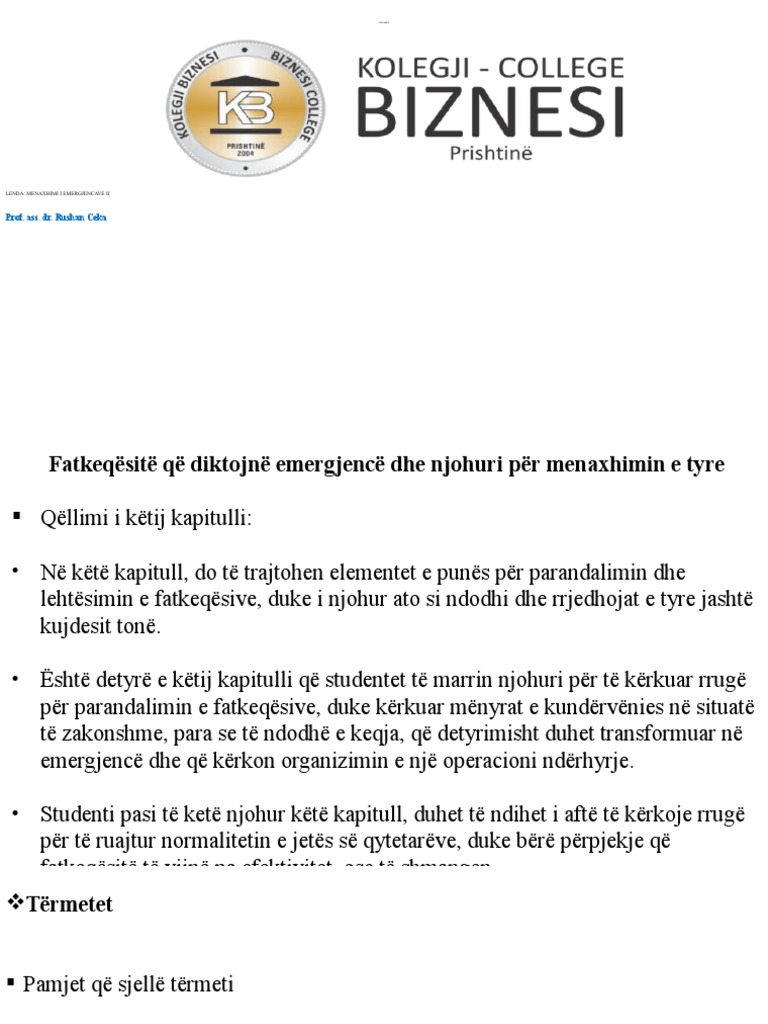 Men. Emer - II Ligj. e Dyte | PDF