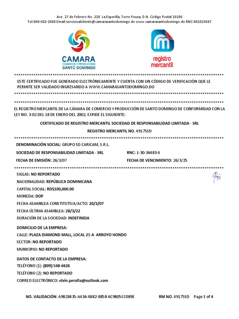 RM 2025 - Grupo Caricam SD PDF | PDF | Economias