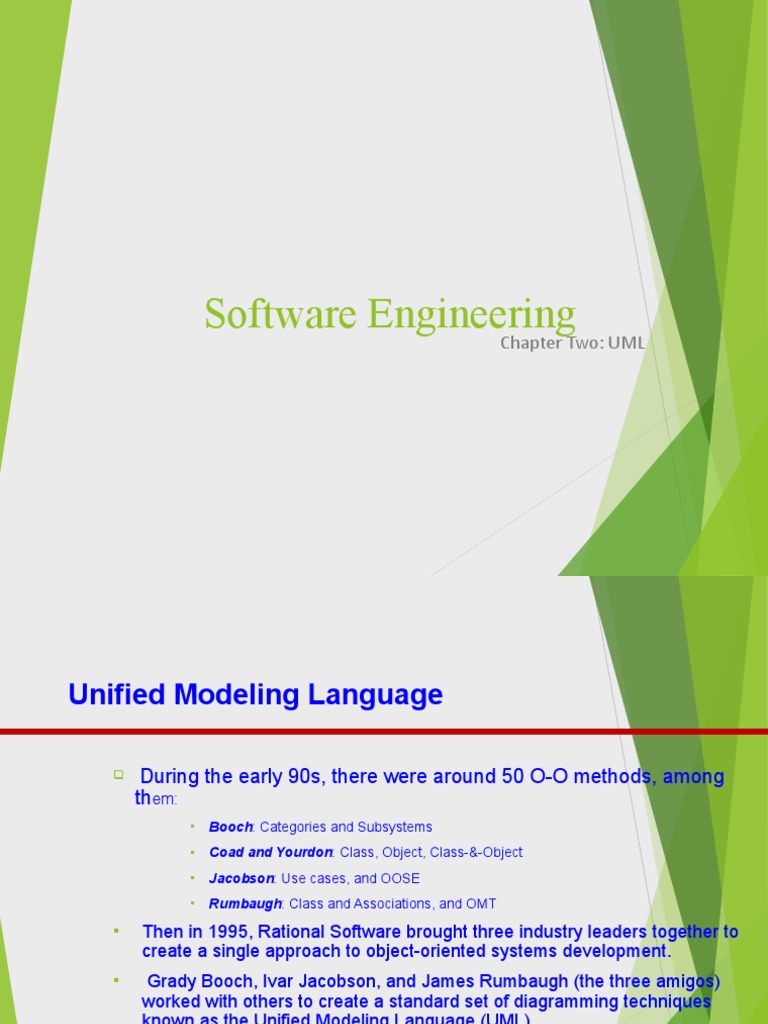 UML ChapterTwoLecture | PDF | Unified Modeling Language | Use Case