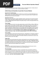 Nilfisk Pressure Washer Troubleshooting Guide | PDF | Pump | Fuse ...