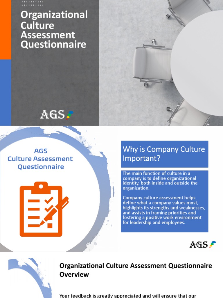 Culture-Assessment-Questionnaire | PDF | Organizational Culture ...