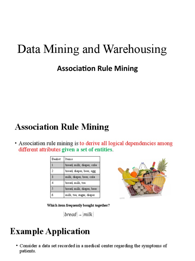 Chapter 5 - Association Rule Mining | Download Free PDF | Data | Algorithms
