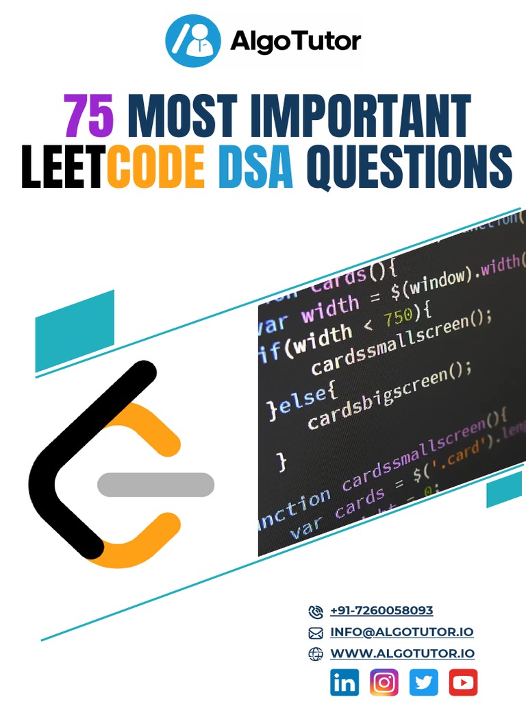 Leetcode Questions | PDF | Integer (Computer Science) | String (Computer Science)