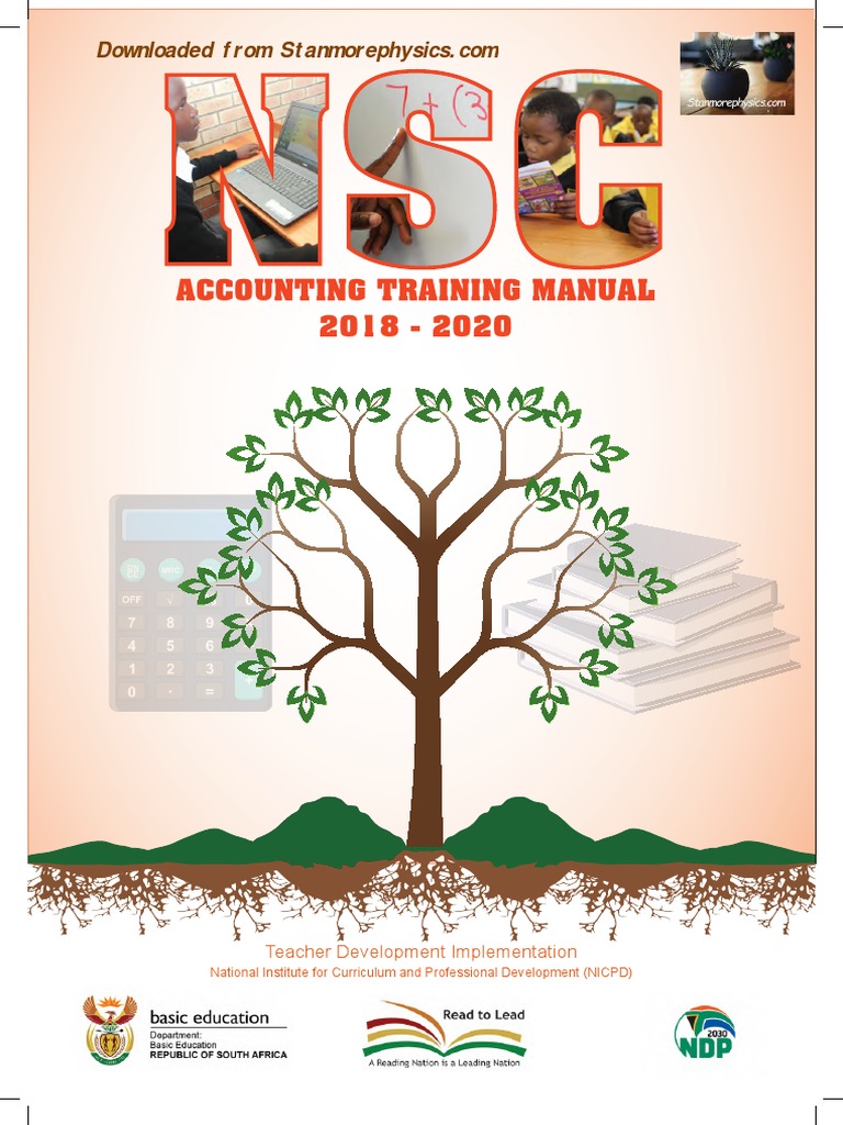 Accounting Training Manual and Solutions DBE PDF | PDF | Debits And ...