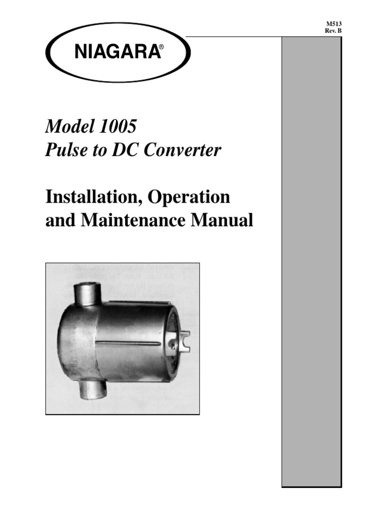 Pulse To DC Converter Manual PDF | PDF | Electronic Circuits ...