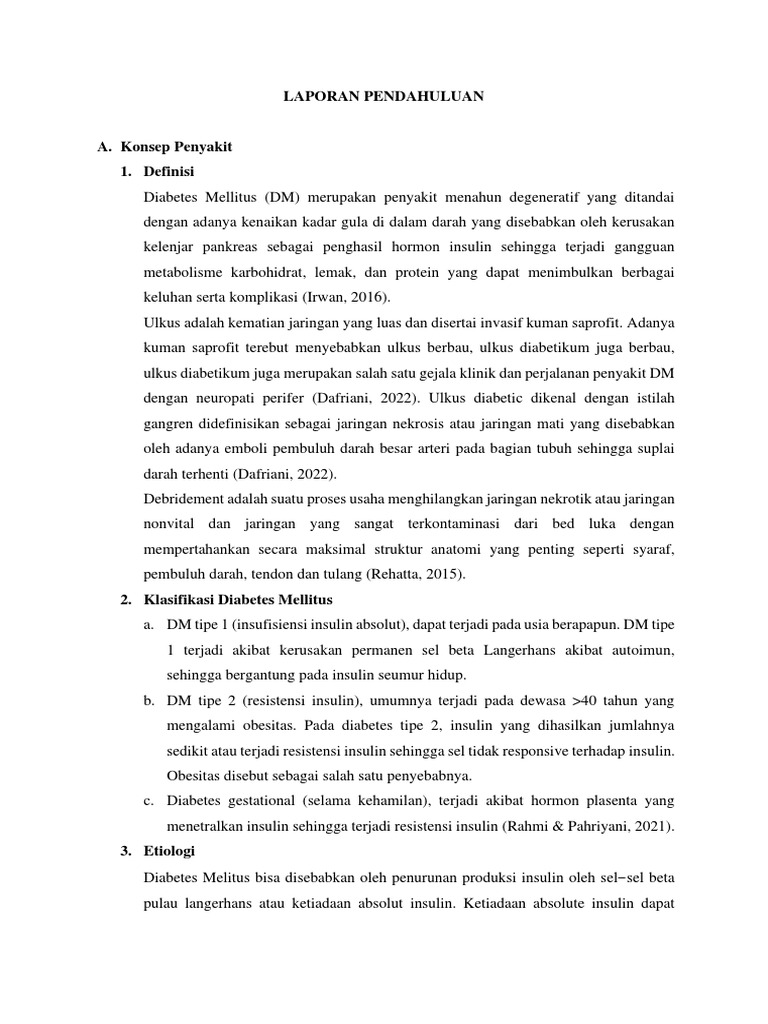 LP Post Debridement PDF | PDF