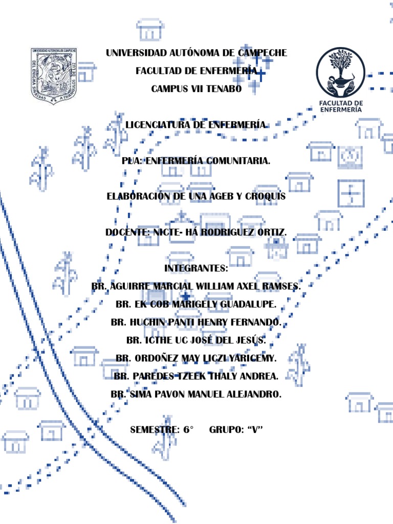 Elaboración de Una AGEB y Croquis | PDF