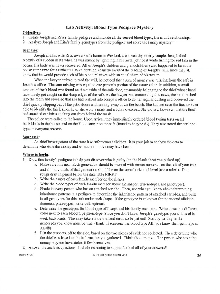 Blood_Type_Pedigree_Mysteryf | PDF